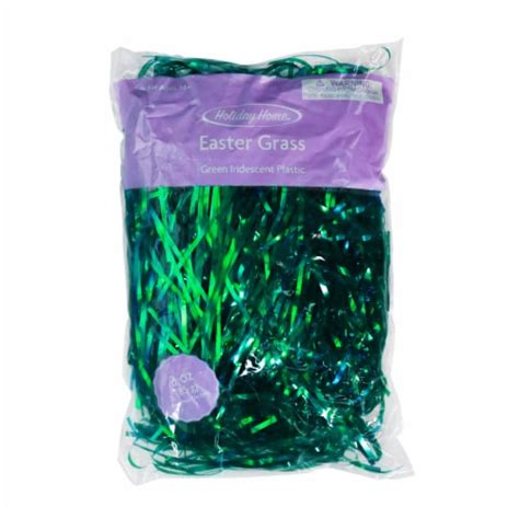 Holiday Home® Iridescent Plastic Easter Grass Green 3 Oz Kroger