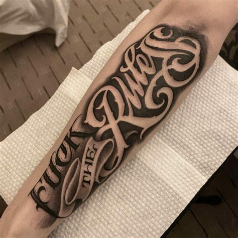 Update More Than 181 Cursive Forearm Tattoos Latest Vn