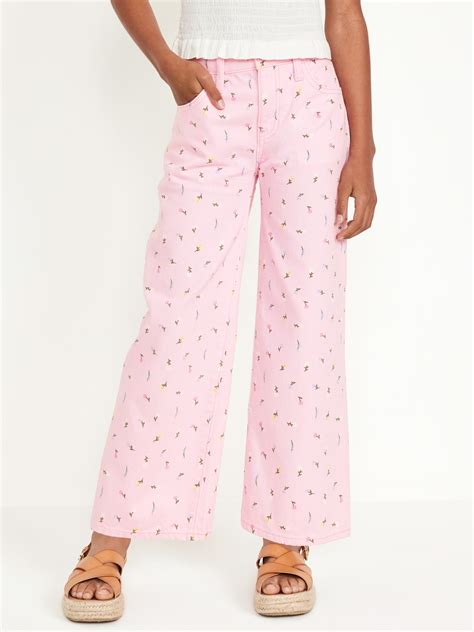 Wide Leg Jeans With Pockets Old Navy