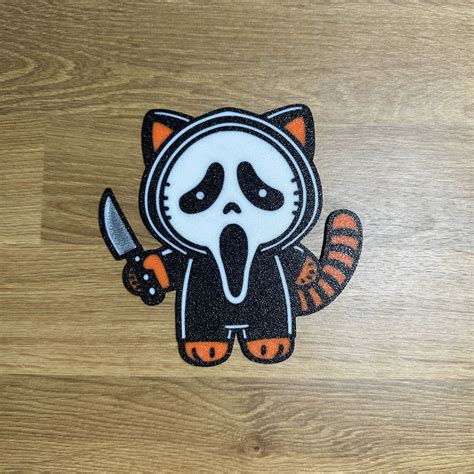 👻 Ghost Face Kitty・free 3mf File For 3d Printing・cults