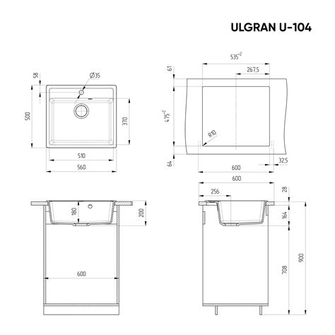 Мойка Ulgran U-104-302 - Купить в Минске, Барановичах