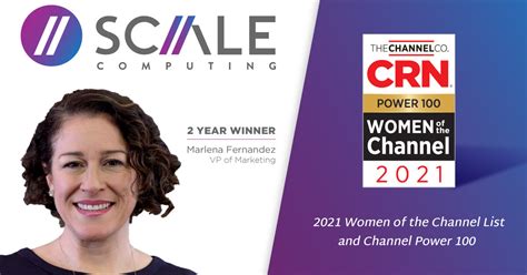 scale computing s marlena fernandez recognized for second consecutive…