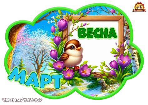 Весна Весенние месяцы Подборка материала 2025 Я воспитатель