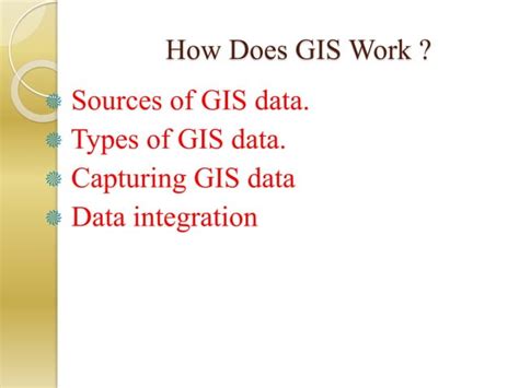 Gis Lecture Ppt Maps Navigation