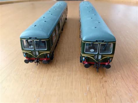 Bachmann 31 326 Class 105 2 Car Dmu Br Green With Speed Whiskers £9500