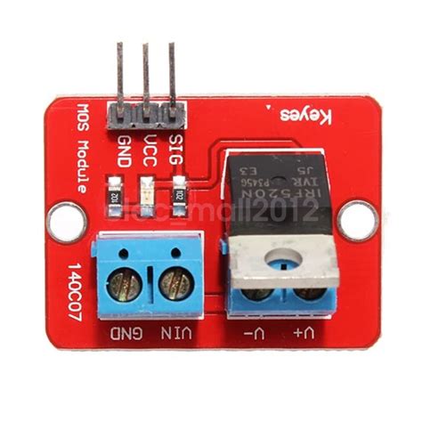 nouveau module de pilote bouton mosfet irf520 mosfet pour arduino arm raspberry pi eur 8 38