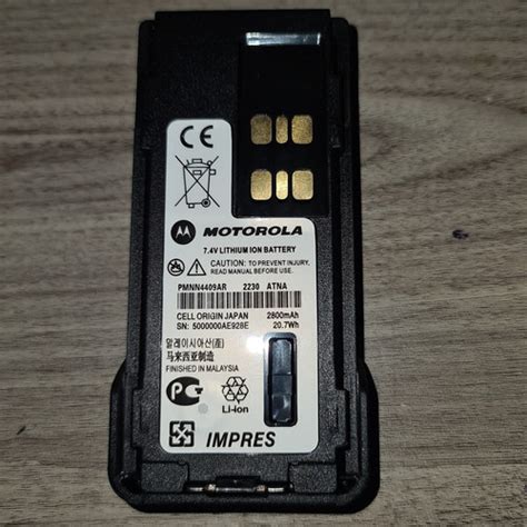 Jual BATRE HT MOTOROLA XiR P6620i PMNN4409A 4407A BATERAI XIR P6600i P6620 Jakarta Barat