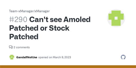 Cant See Amoled Patched Or Stock Patched · Issue 290 · Team Xmanager