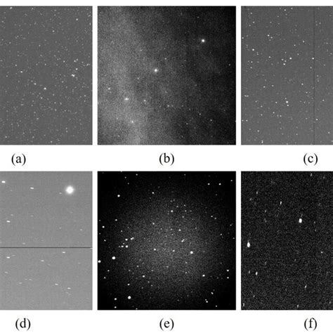 Real Astronomical Image Sequences A Seq1 B Seq2 C Seq3 D