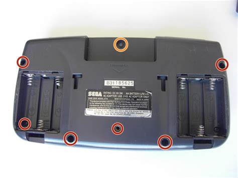 Sega Game Gear Screen Replacement IFixit Repair Guide