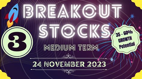 Top 3 Breakout Stocks For Swing Trading For 24 Nov 2023 Top Breakout