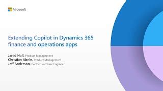 Overview Of Copilot In Dynamics 365 Finance Operations Apps India