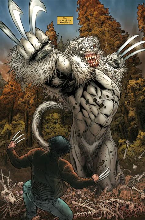 Wendigo Contra Hulk 2156 Wendigo The Figure In Question