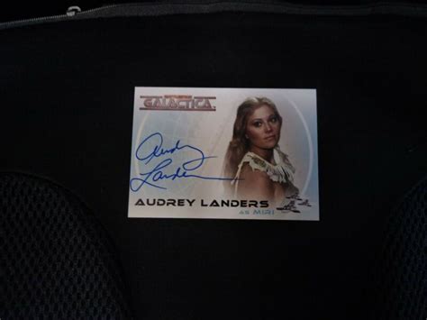 Battlestar Galactica Complete A Audrey Landers As Miri Autograph