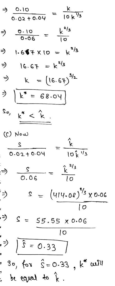Solved In The Solow Or Neoclassical Model Per Capita Output Is Given By Y Course Hero