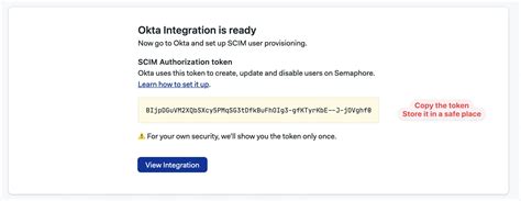 Okta Integration Semaphore