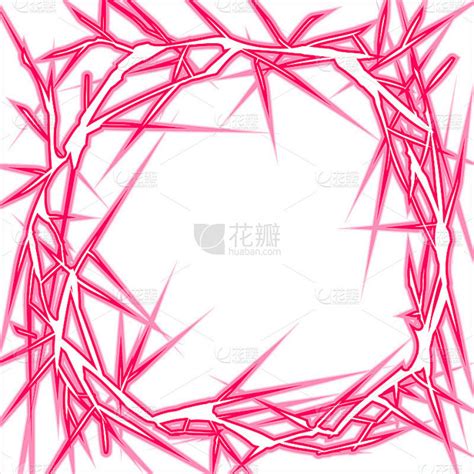 发光闪电圈框架材料红色的