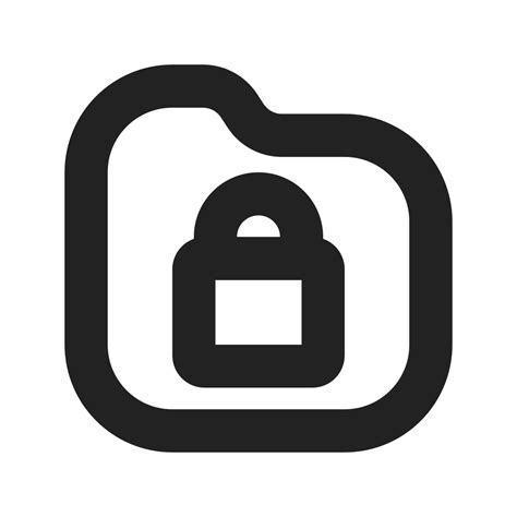 Lock Folder Icon Download On Iconfinder On Iconfinder