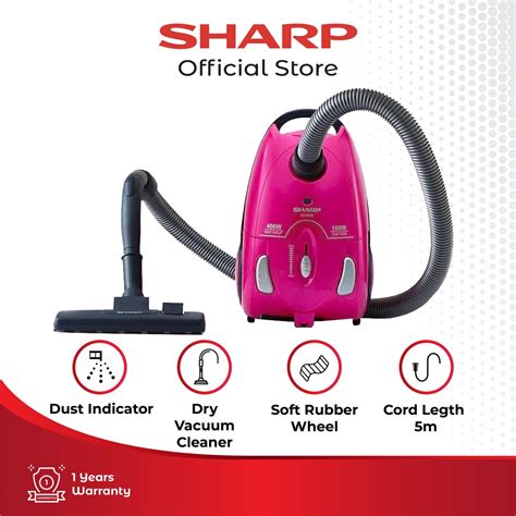 Jual Sharp Vacuum Cleaner Ec 8305 P Pink Shopee Indonesia