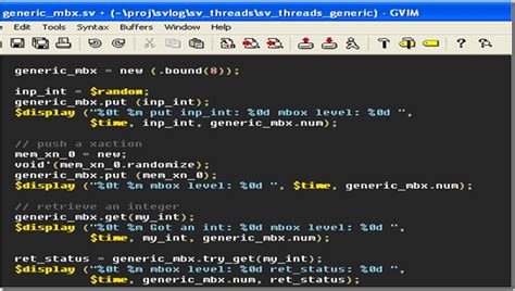 Systemverilog For Verification Is My Systemverilog Mailbox Half Full