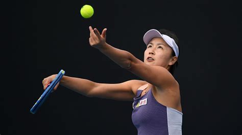 Chinese Tennis Star Peng Shuai After Accusing Top Official Of Sexual