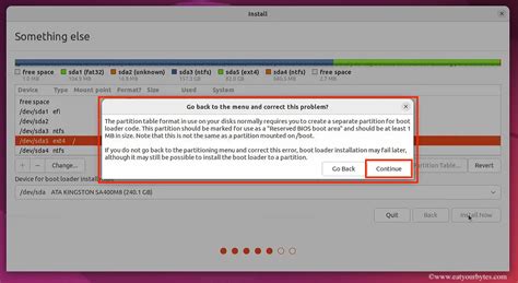 First Boot Of Ubuntu Desktop LTS