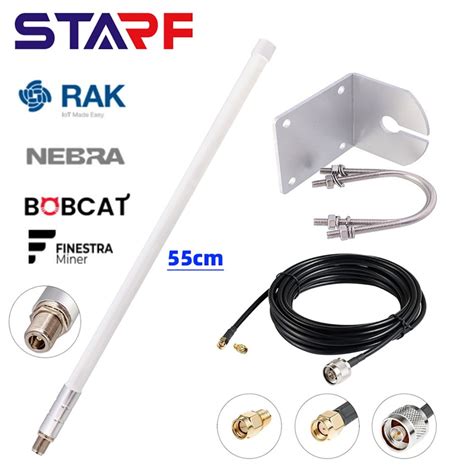 8 12dbi Helium Hotspot Miner Antenna Outdoor Omni Aerial Us915mhz