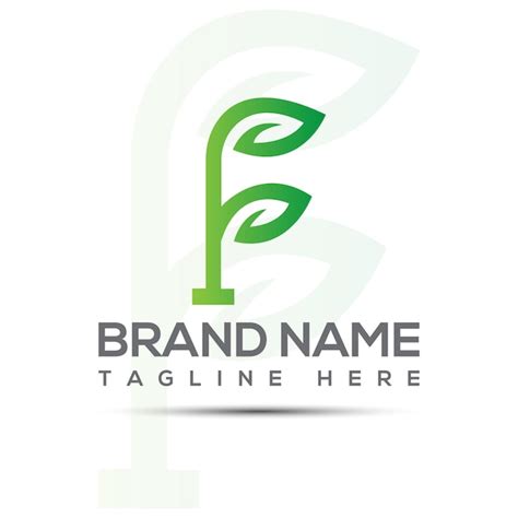 Premium Vector Letter P P Tree Shape Modern Logo Design Icon