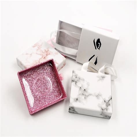 Chinese Manufacturers Wholesale Custom Printed Pink Fashion Eyelash