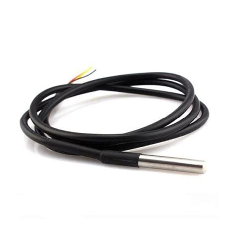 DS B Water Proof Temperature Probe Black M DarkOct