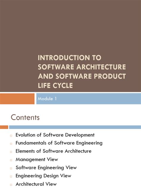 Sa Module 1 Pdf