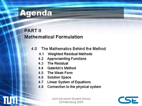 An Introduction To The Finite Element Analysis Presented