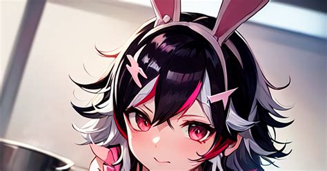 東方 うさ耳エプロン正邪 たまのイラスト Pixiv