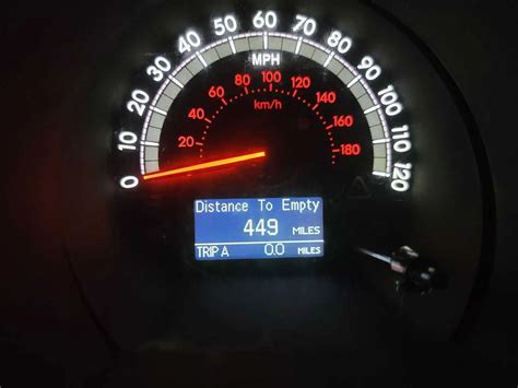 Toyota Tundra Optitron Flex Fuel Cluster Tanin Auto