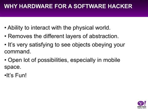 Open Hack 2011 Hardware Hacks PPTX Computing Technology Computing