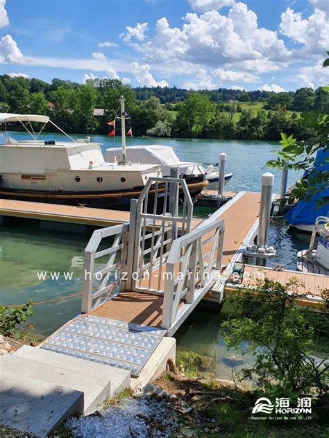 Super Yacht Floating Pontoon Dock Aluminum Floating Dock And Yacht Marina