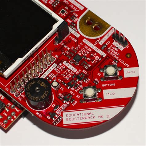Educational BoosterPack MK II Embedded Computing