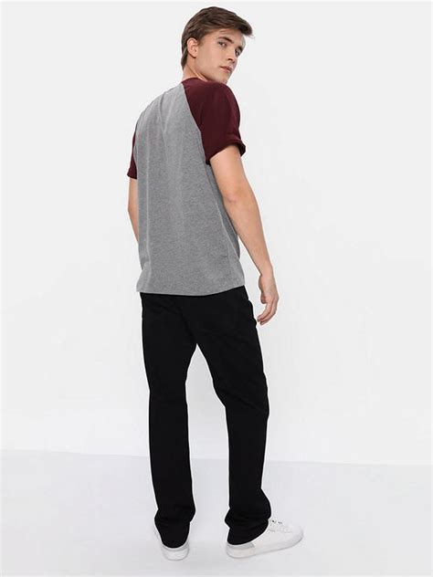 American Eagle Men Intl Exclusive Black Rinse Clean Original Straight