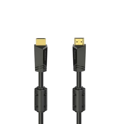 Hama High Speed HDMI™-Kabel, Stecker - Stecker, 4K, 10m vergoldet HDMI ...