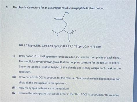 Solved 1 The Zwitterionic Form Of Leucine Has A Structure