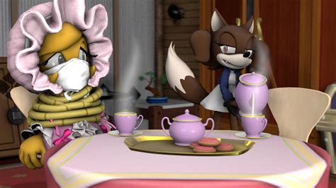 Foxes Tea Party By Idorps On Deviantart