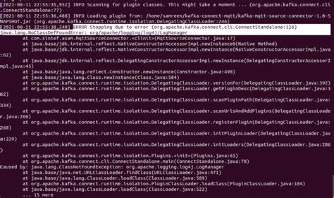 Kafka Mqtt Connector Error In Stand Alone Mode Stack Overflow