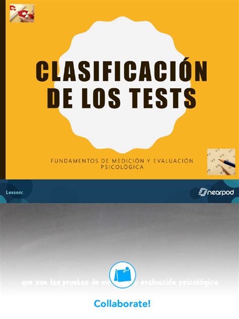 Clasificación De Las Pruebas Psicológicas Pdf Sicología