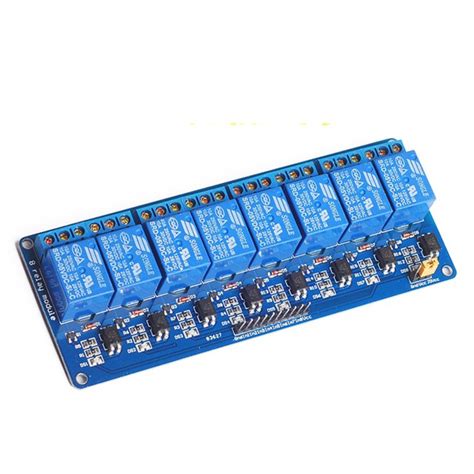 Jual 5V Active Low 8 Channel Relay Module Board For Arduino PIC AVR MCU