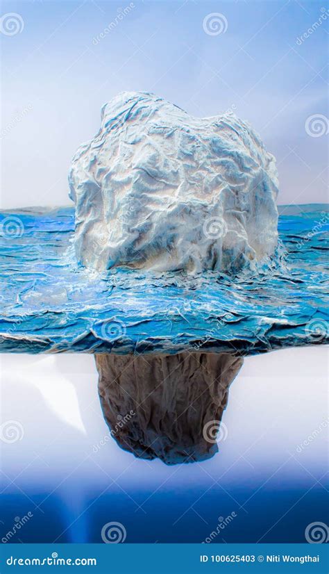 The Iceberg Model, Which Likens Human Communication To Iceberg Ice ...