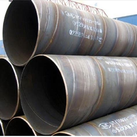Drain Spiral Welded Pipe Hot Dip Galvanized Spiral Pipe China Steel