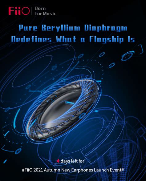 [FiiO FD7/FDX] 12mm dynamic driver with its diaphragm using pure ...