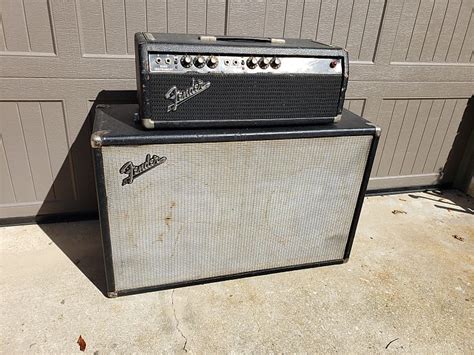 Vintage 60s Fender Bassman Amp Head And Cab Reverb