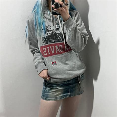 벤데이비스 빅로고 후드티 헬로마켓