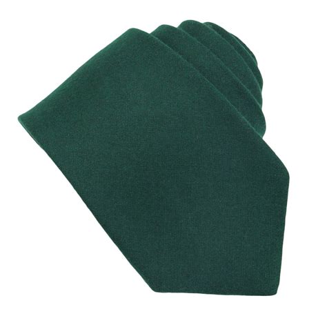 Juniper Wool Ties Mens Juniper Tie Dark Green Wedding Tie Dark Green